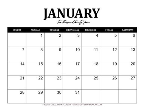 2024 Calendar Editable Free Glenda Ferdinanda