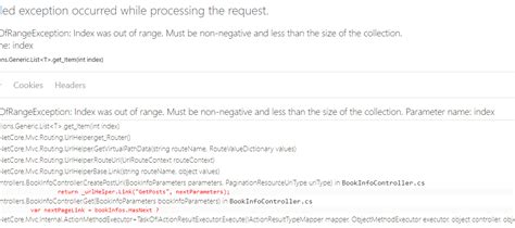 iurlhelper argumentoutofrangeexception index was out of range must be non negative and less