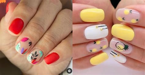 Sintetiza más de 56 imágenes sobre diseños de uñas cortas