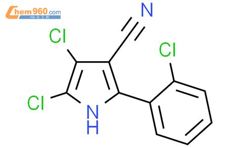 122453 42 3 1H Pyrrole 3 Carbonitrile 4 5 Dichloro 2 2 Chlorophenyl