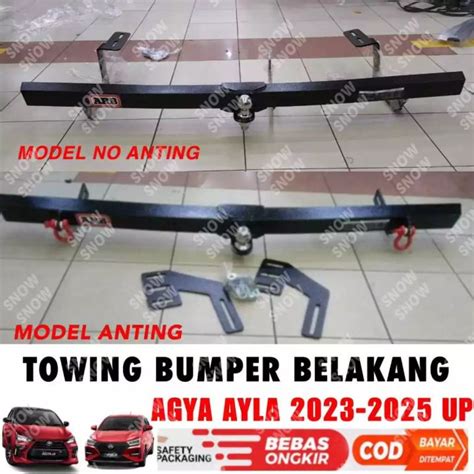 Towing Bumper Belakang Agya Ayla Arb Besi