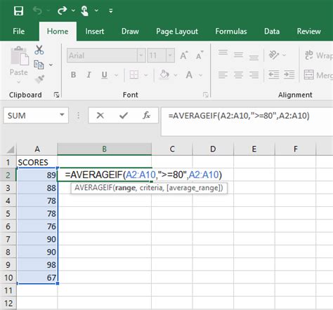 AVERAGE Formula In Excel How To Calculate AVERAGE In Excel