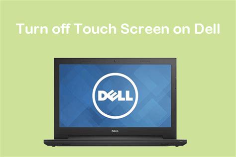 3 Instant Ways To Turn Off Touch Screen On Dell Have A Try