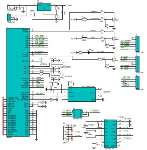Gsm Modem Circuit Diagram Pdf