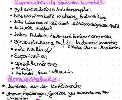Wirtschaftsstandort Deutschland Karteikarten Quizlet
