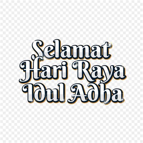 Selamat Hari Raya Vector Hd Png Images Selamat Hari Raya Idul Adha