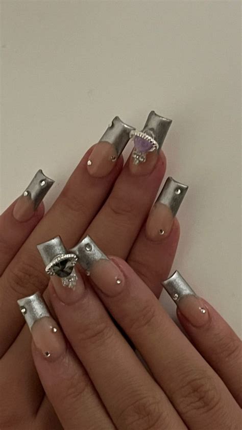 Vivienne Westwood Nails Charms Gem Nails Metallic Nails Nail Charms