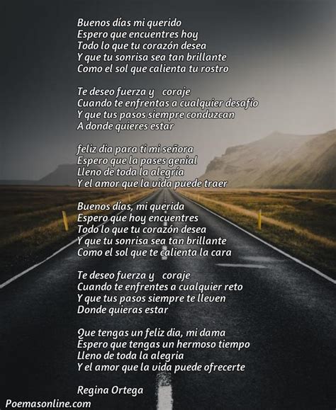 5 Poemas de Buenos Días para una Mujer Poemas Online
