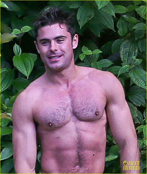 Zac Efron Shirtless