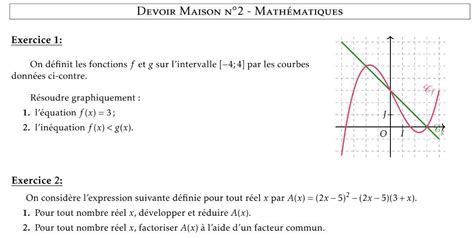 Bonjour Vous Pouvez M Aider A Faire Ca Svp Nosdevoirs Fr