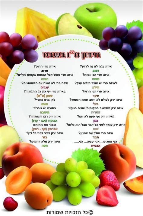 The Tu B Shvat Humor Page