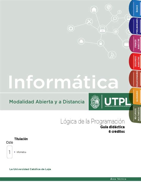 libro guia lógica de la programacion pdf crédito del curso programación de computadoras