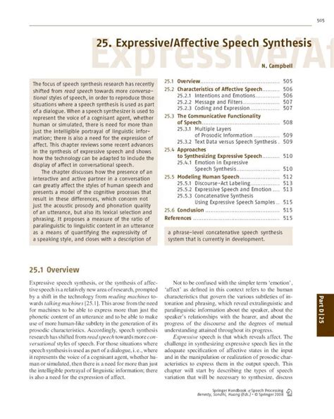 pdf campbell expressive speech synthesis dokumen tips