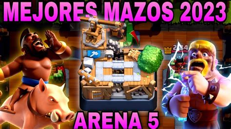 Los Mejores Mazos Para Arena Taller Del Constructor En Clash