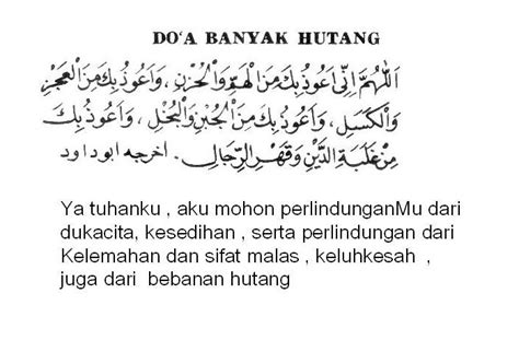 Doa Banyak Hutang Homecare