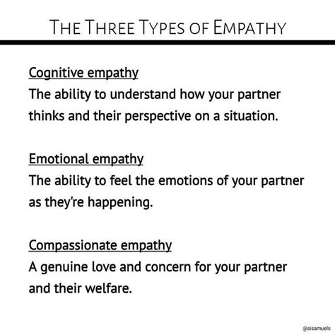 There Are Three Types Of Empathy But The Most Important Component Is