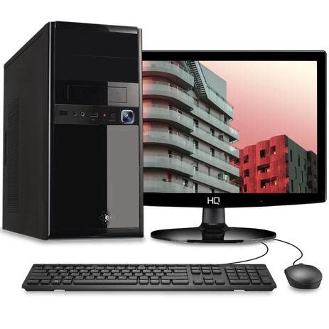 Computador PC CPU Desktop Completo Quantum Intel Core I3 6GB HD 500GB