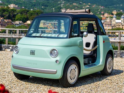 Fiat Gives First Look At New Topolino 100 Electric Quadricycle