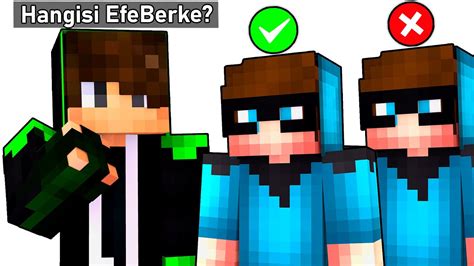 Hang S Ger Ek Efe Berke Minecraft Youtube