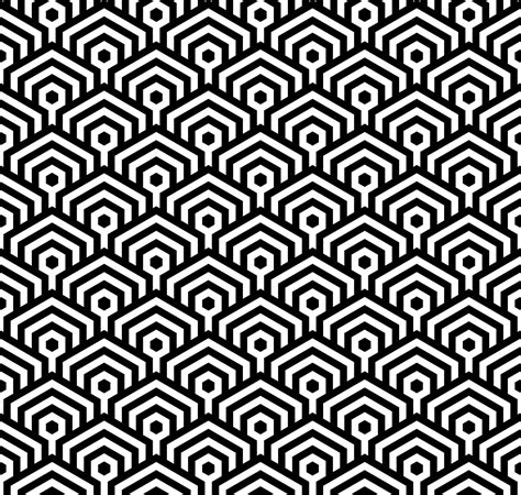 Japanese Geometric Seamless Patterns Abstract Geometric Hexagonal