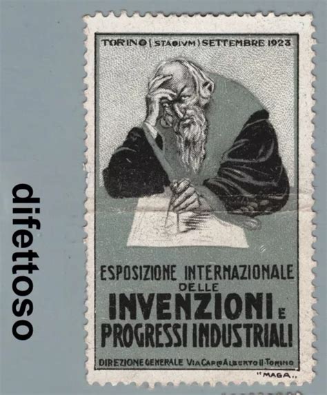 ER6182 ERINNOFILO ESPOSIZIONE Internazionale Delle Invenzioni Torino