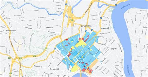 Land Use Map Of Fortitude Valley Scribble Maps