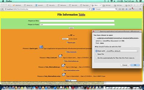 php html javascript file differences file browsing tutorial robert james metcalfe blog