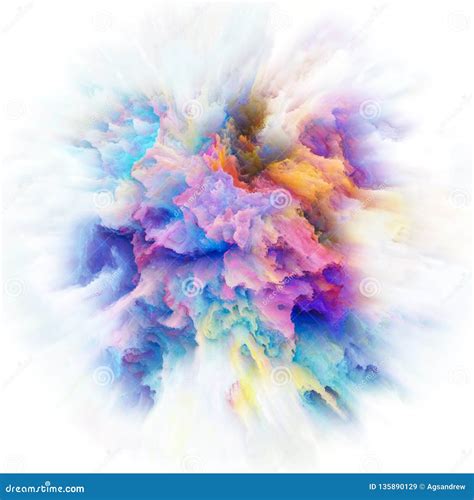 Game Of Color Splash Explosion Stock Illustration Illustration Of