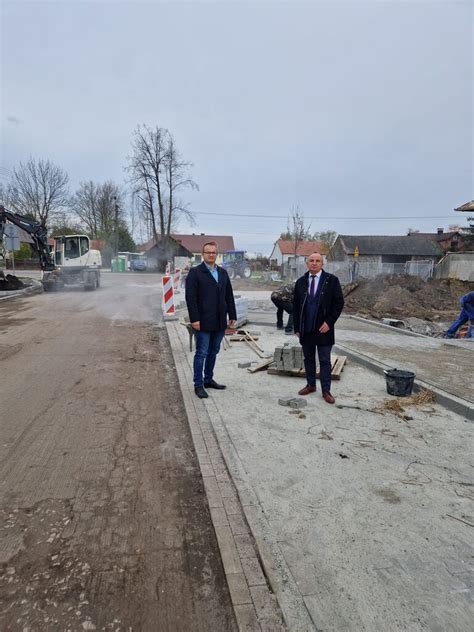 Powiatowe inwestycje drogowe w gminie Szczucin Powiat dąbrowski