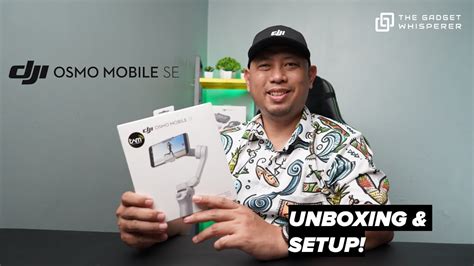 DJI OSMO MOBILE SE Unboxing Indonesia YouTube