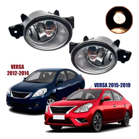 Par Faro Niebla Nissan Versa 2012 2013 2014 2015 2016 2017