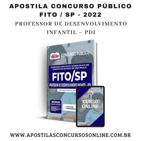 Apostila Preparatória Concurso Fundação Instituto Tecnológico de Osasco