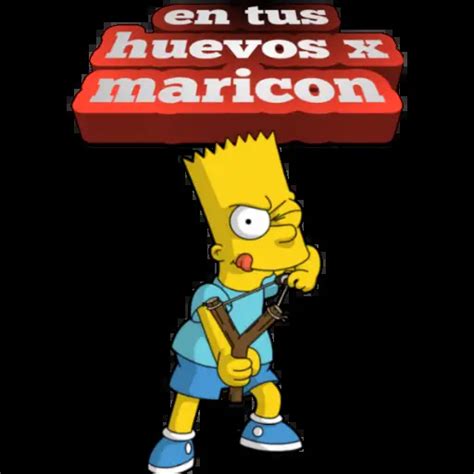 Simpsons Groseros Stickers Para WhatsApp