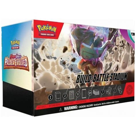 Pokemon Trading Card Game Scarlet Violet Paldea Evolved Build