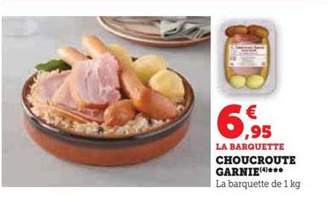 Promo Choucroute Garnie Chez Hyper U ICatalogue Fr