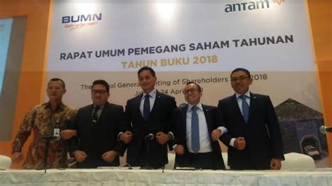 Antam Rombak Susunan Komisaris Dan Direksi Saham Liputan