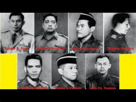 7 Jendral Korban Keganasan PKI 1965 Diantaranya YouTube