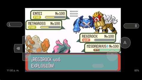 Pokem N Esmeralda Luchando En El Frente De Batalla Combates Dobles