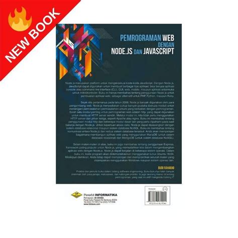 jual pemrograman web dengan node js dan javascript cd budi raharjo di seller omviral