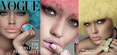 Gigi Hadid For Vogue Italia By Steven Meisel
