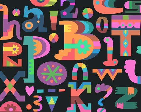 ColorFontWeek 5 FREE Color Fonts On Behance