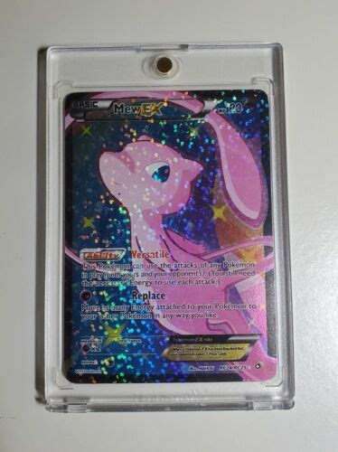 Pokémon TCG Mew EX Legendary Treasures RC24 RC25 Full Art eBay