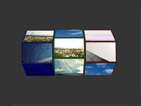 3d转盘动画，纯css图片轮播，精选css3实例教程 墨鱼部落格