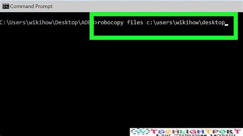 TECHLIGHT How To Copy Files Using Command Prompt