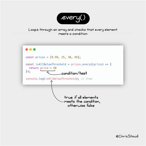 📌 javascript — understanding reduce some and every method 🧵👇 1 المسلسل من chris