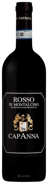 Capanna Rosso Di Montalcino Vivino Us