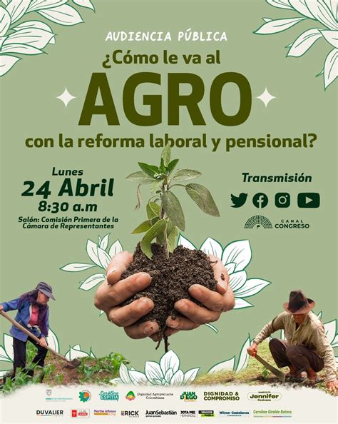 DignidadAgropecuaria On Twitter GloriaRamirezRi MintrabajoCol