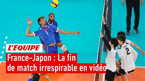 Mondial Volley Revivez la fin de match épique entre la France et le