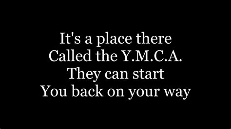 Village People YMCA Lyrics YouTube