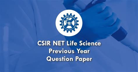 csir net life science question paper